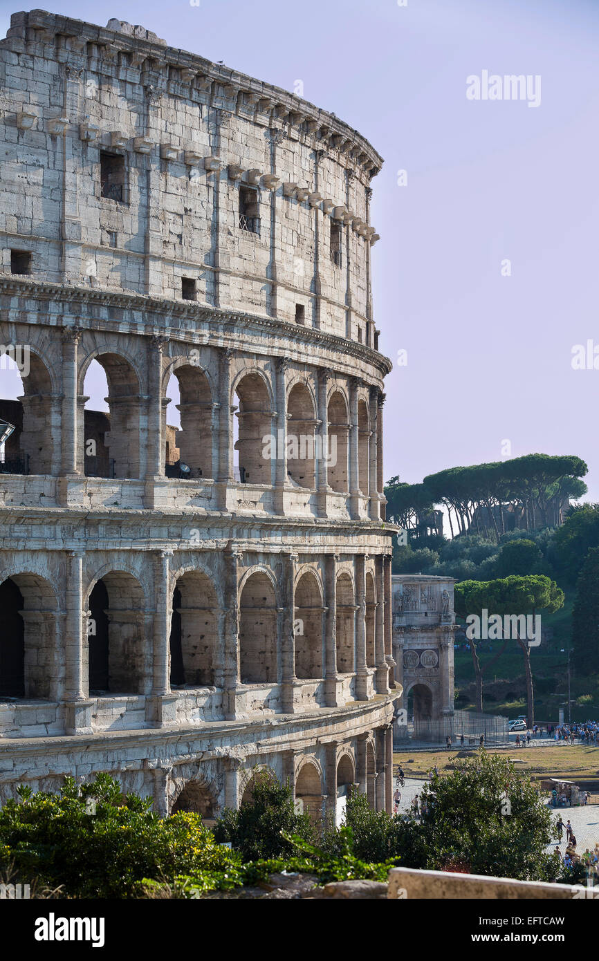 The Roman Colosseum. Rome, Italy Stock Photo - Alamy