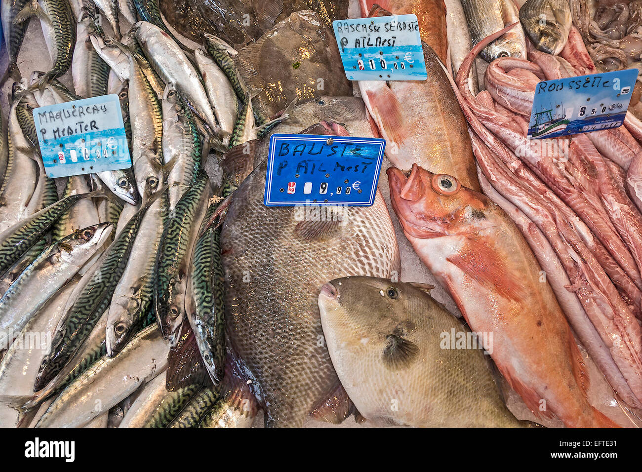 Fish for sale france hi-res stock photography and images - Alamy