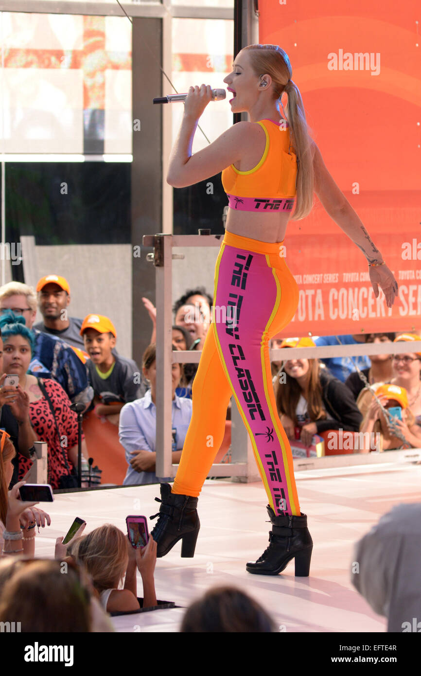 Iggy Azalea performs live on NBC's 'The Today Show' Featuring: Iggy ...
