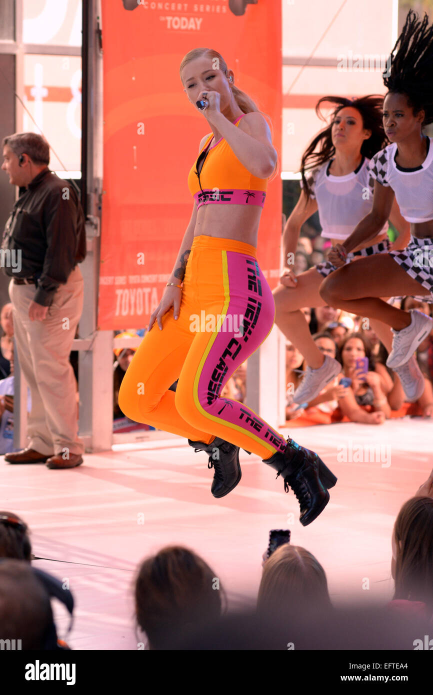 Iggy Azalea performs live on NBC's 'The Today Show' Featuring: Iggy ...