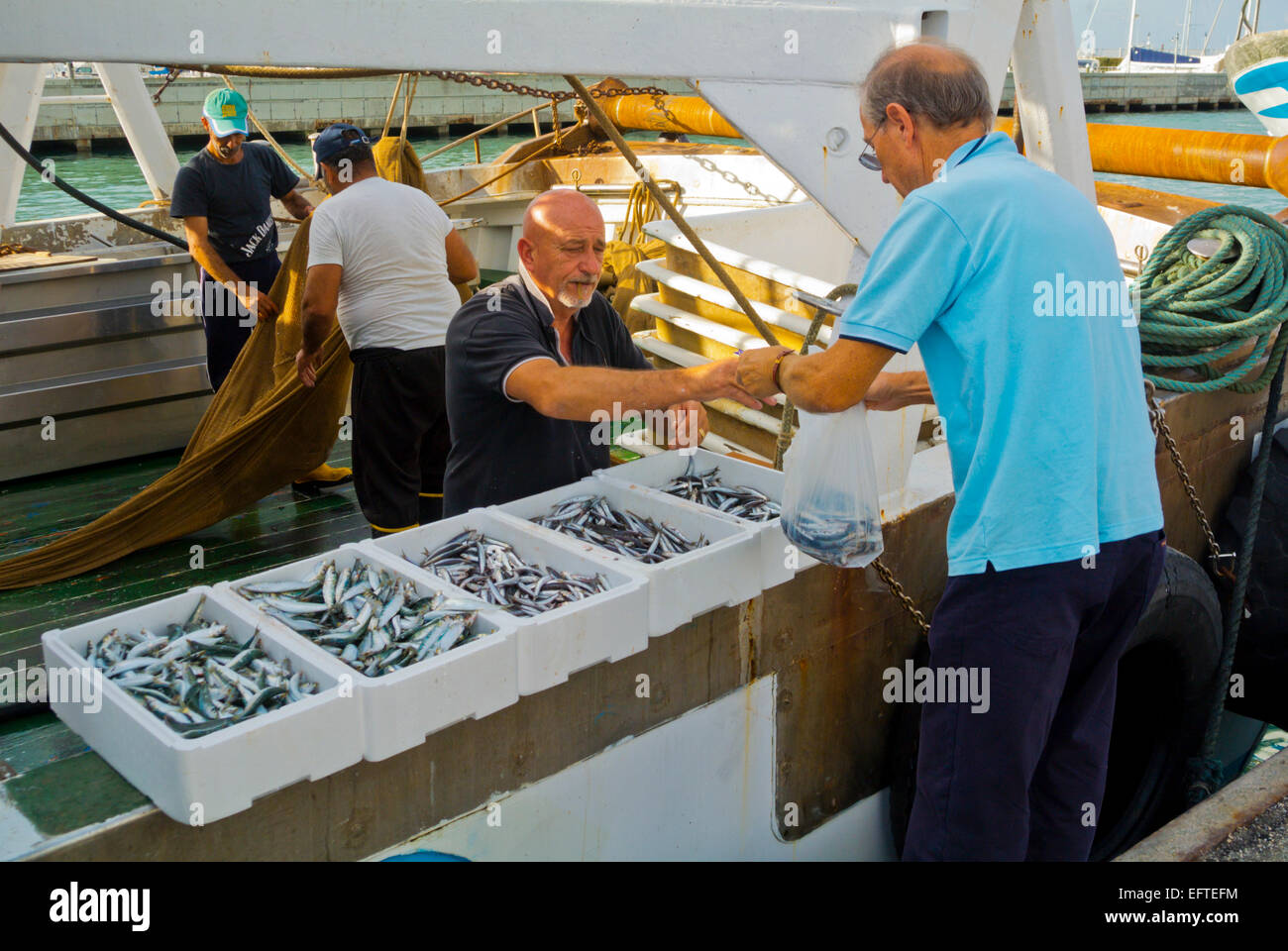 Sold from the boat hi-res stock photography and images - Alamy