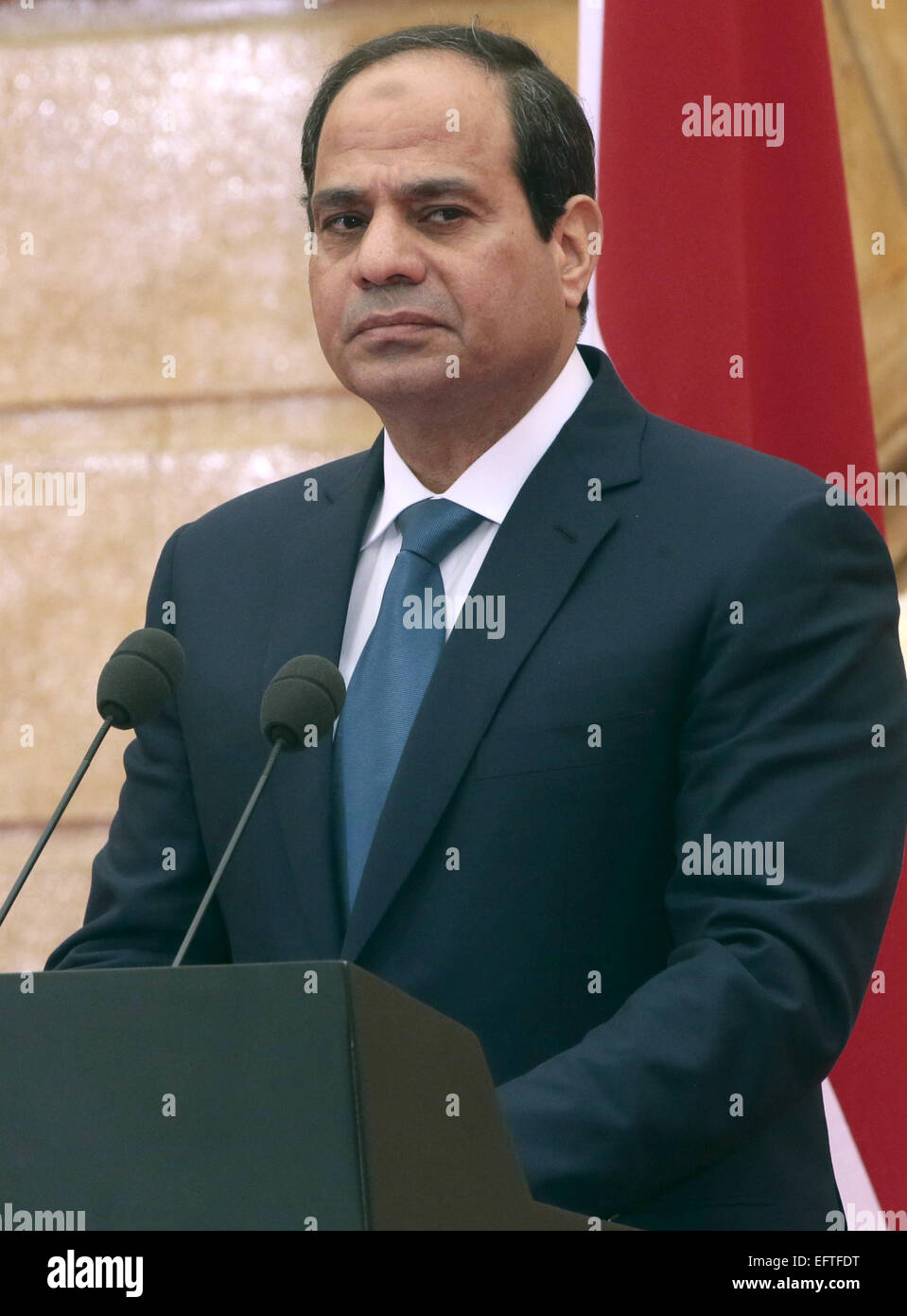 Egyptian President Abdel Fattah El Sisi High Resolution Stock ...