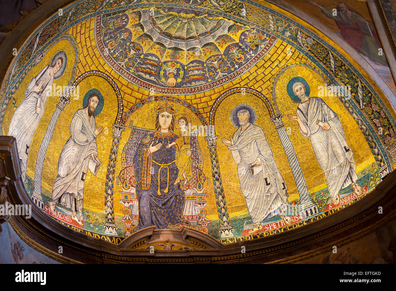 Interior view roman catholic church hi-res stock photography and images ...
