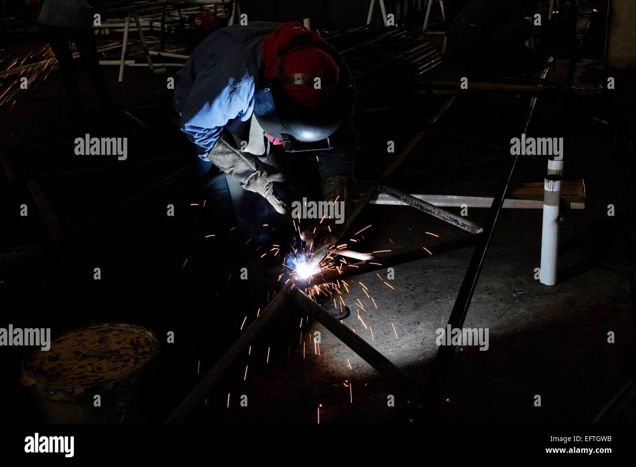 Construction welder hi-res stock photography and images - Alamy