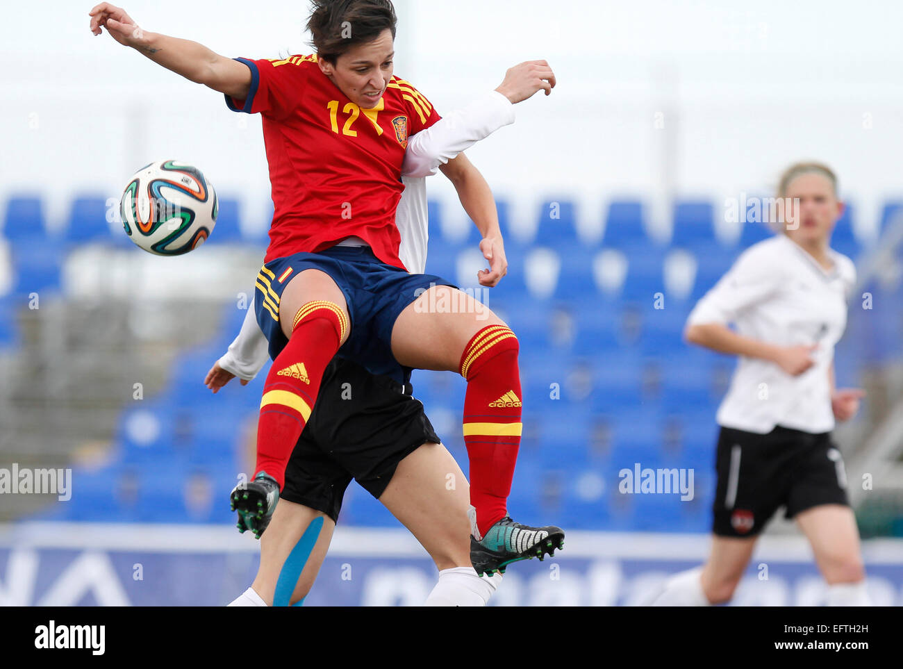 San Pedro del Pinatar, Spain. 10th February, 2015. Friendly football ...