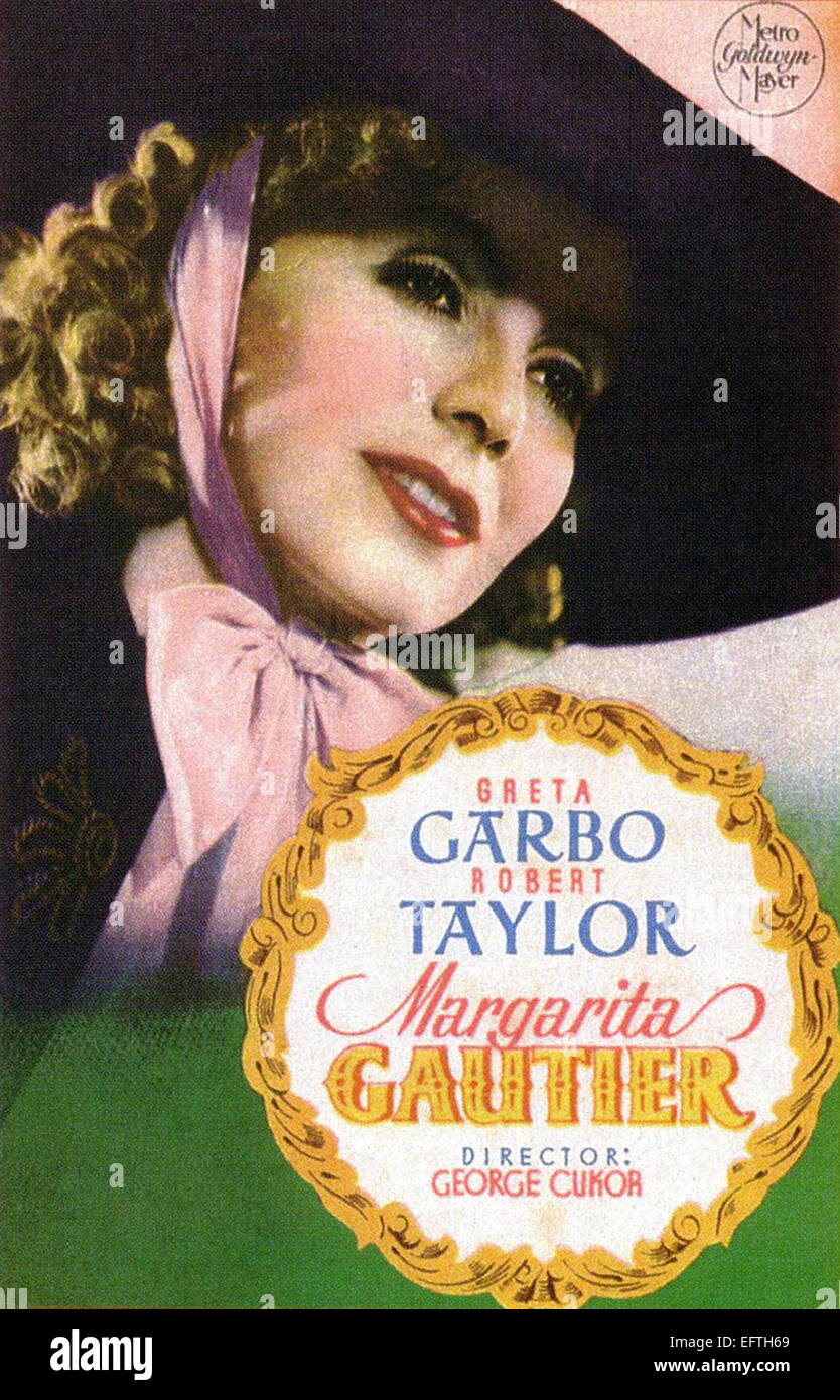 Camille - Greta Garbo - 1936 - Movie Poster Stock Photo - Alamy