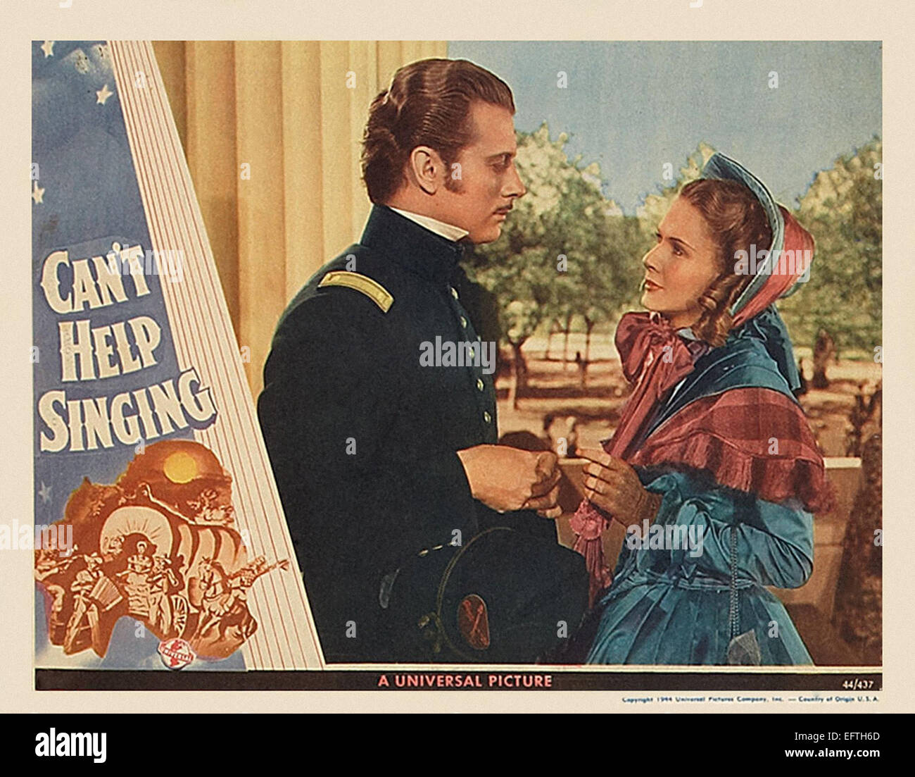 Cant help singing movie poster display hi-res stock photography and ...