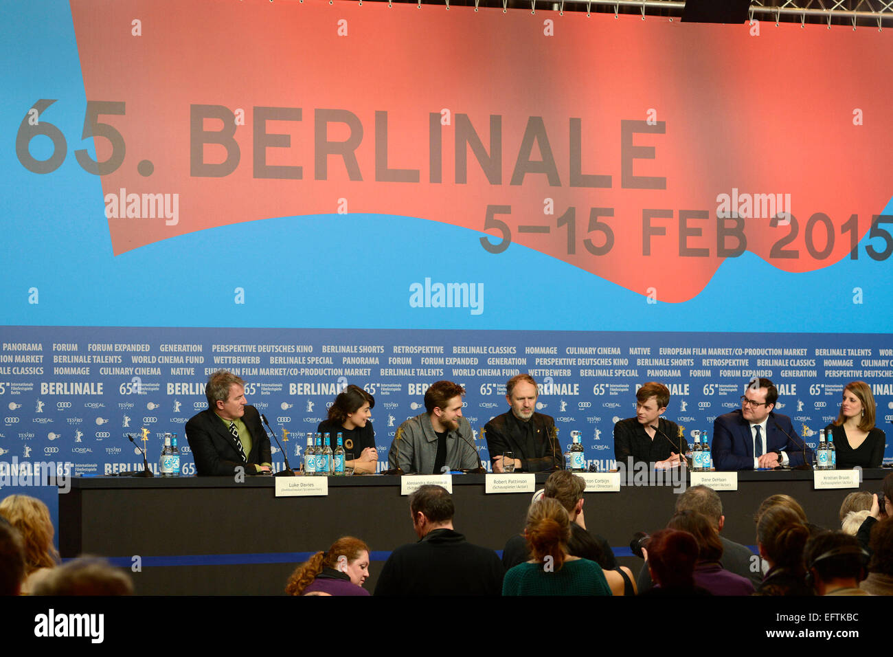 Berlin, Germany. 9th February, 2015. Luke Davies, Alessandra ...