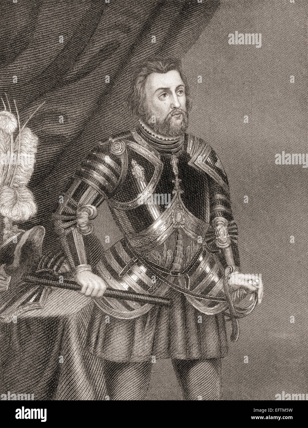 Hernan cortes 1485 1547 hi-res stock photography and images - Alamy
