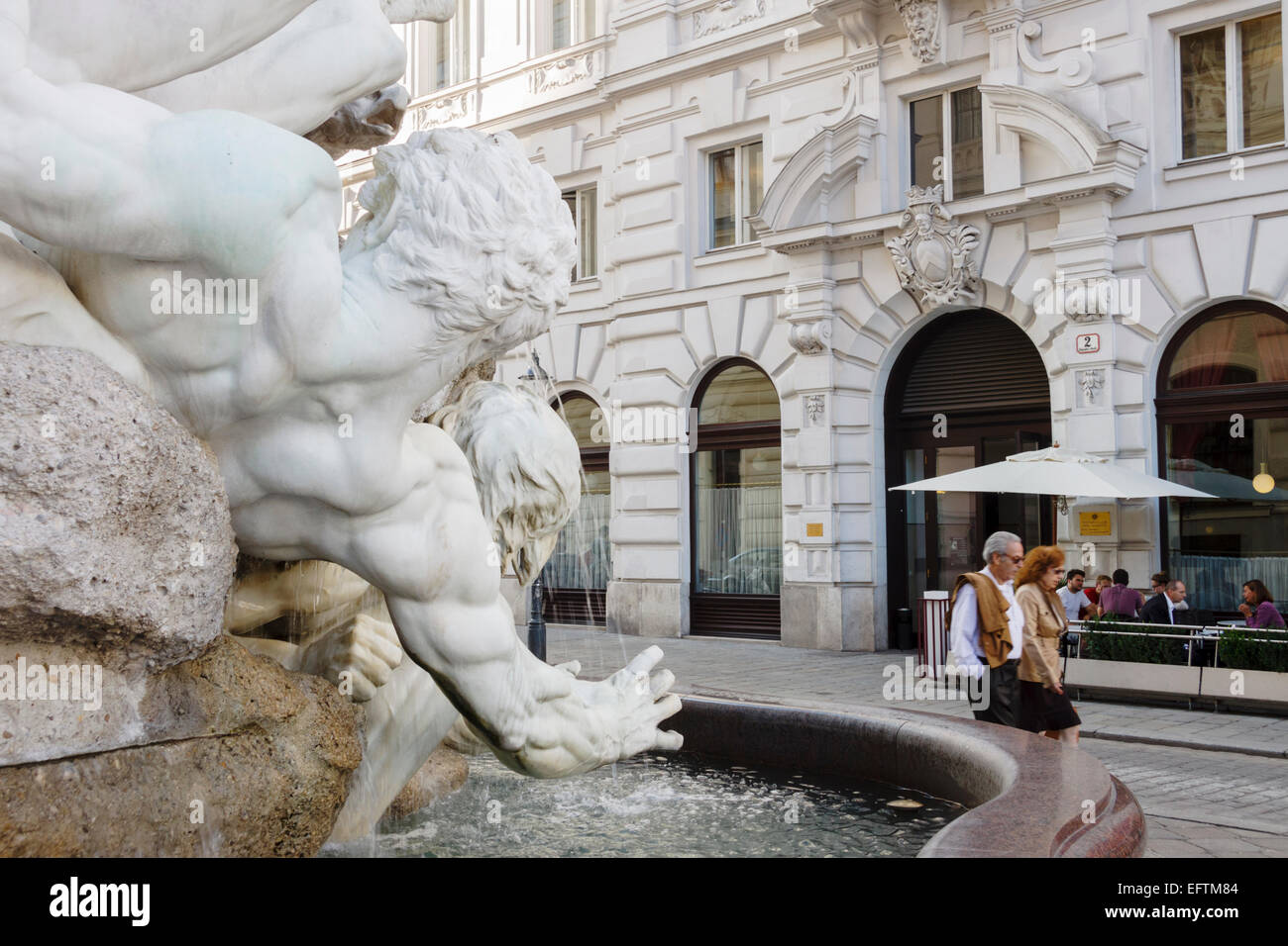 Michaelerplatz statue hi-res stock photography and images - Alamy