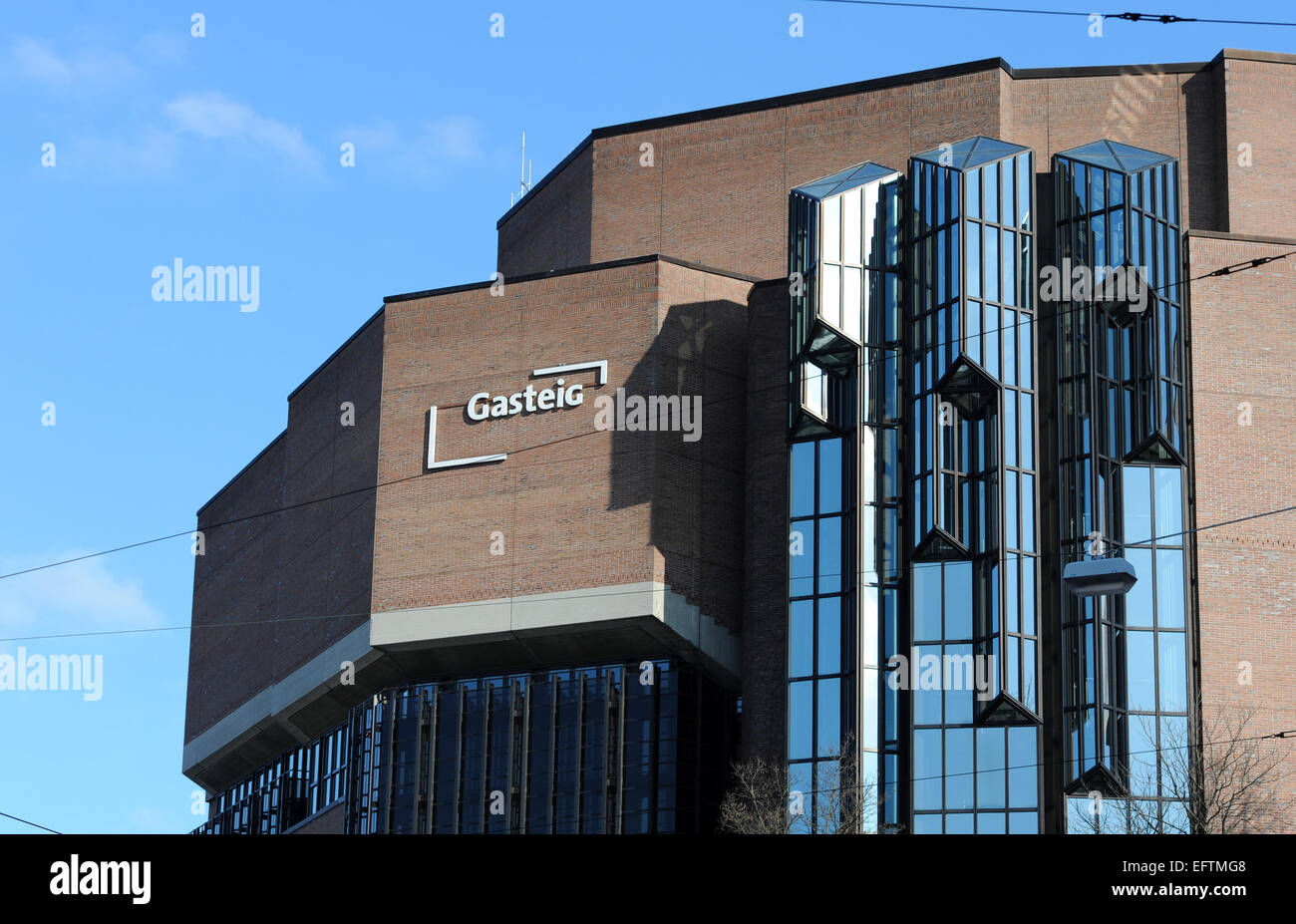 Munich, Germany. 10th Feb, 2015. A view of the Gasteig in Munich ...