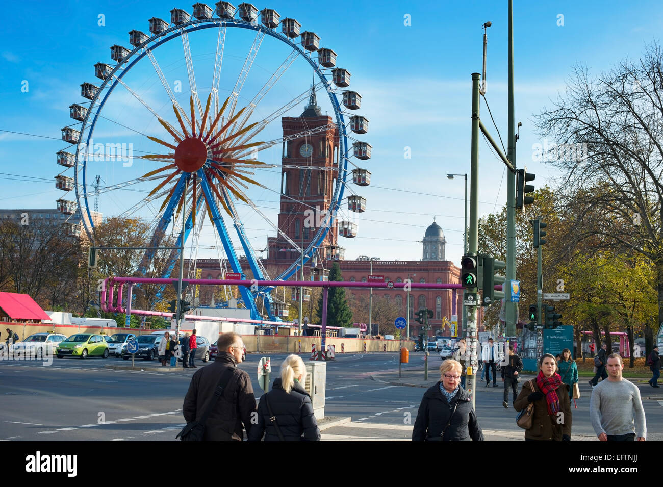 Berlin ferris wheel hi-res stock photography and images - Alamy