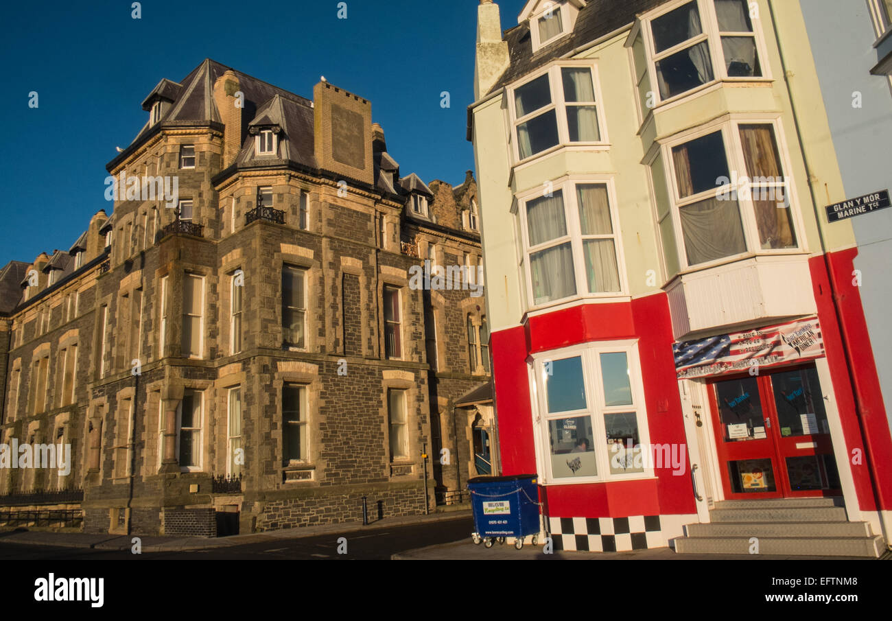 Grade 2 seafront building in Aberystwyth which featured in the TV crime ...