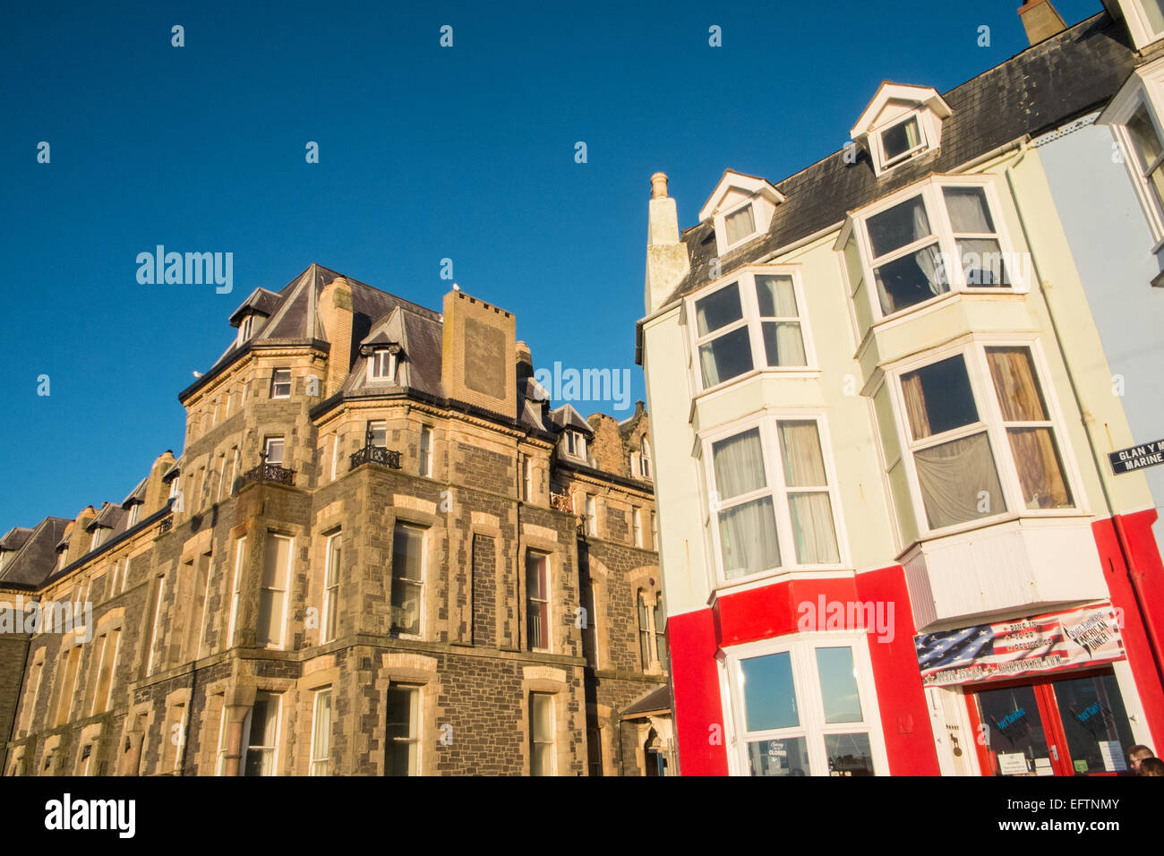 Grade 2 seafront building in Aberystwyth which featured in the TV crime ...