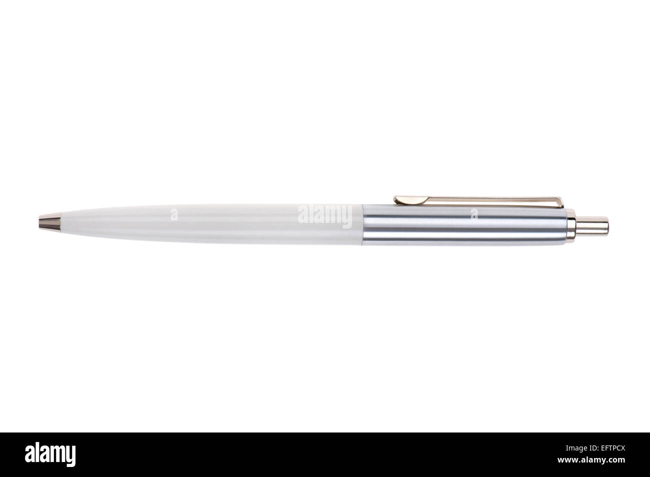 isolated object on white - Collection Ballpoint Pen Stock Photo - Alamy