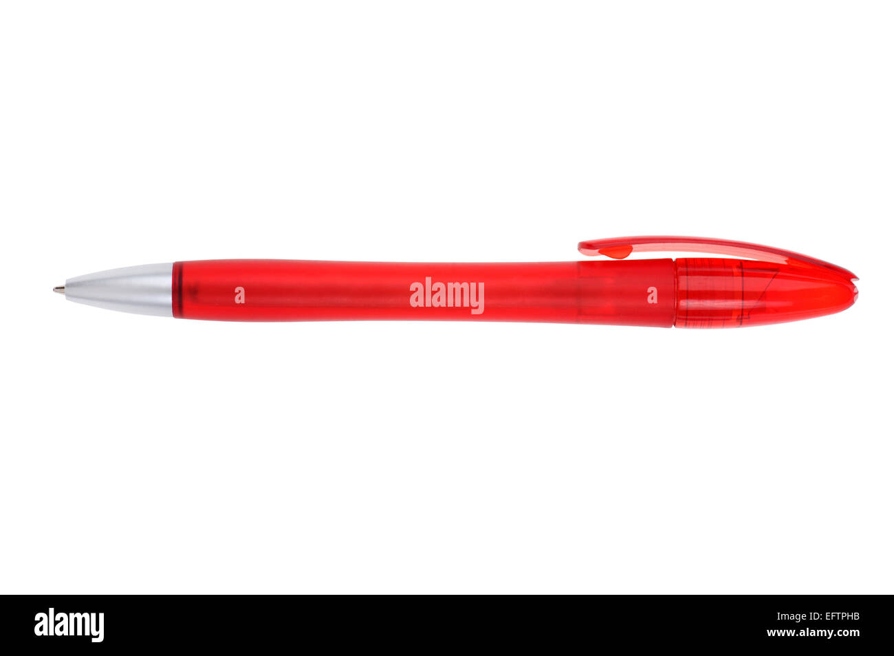 isolated object on white - Collection Ballpoint Pen Stock Photo - Alamy