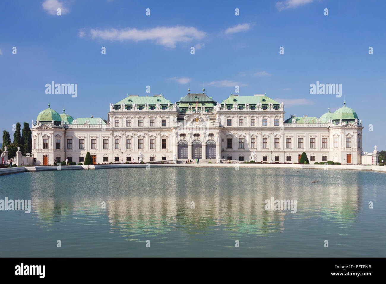Baroque Upper Belvedere palace. Vienna, Austria Stock Photo - Alamy