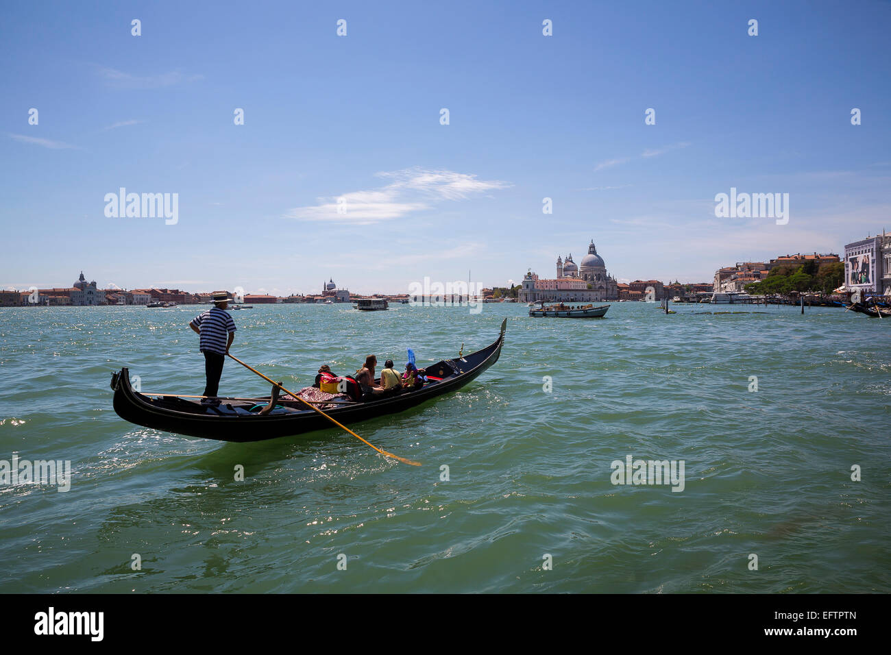 Gondoliers. Venice, Italy Stock Photo - Alamy