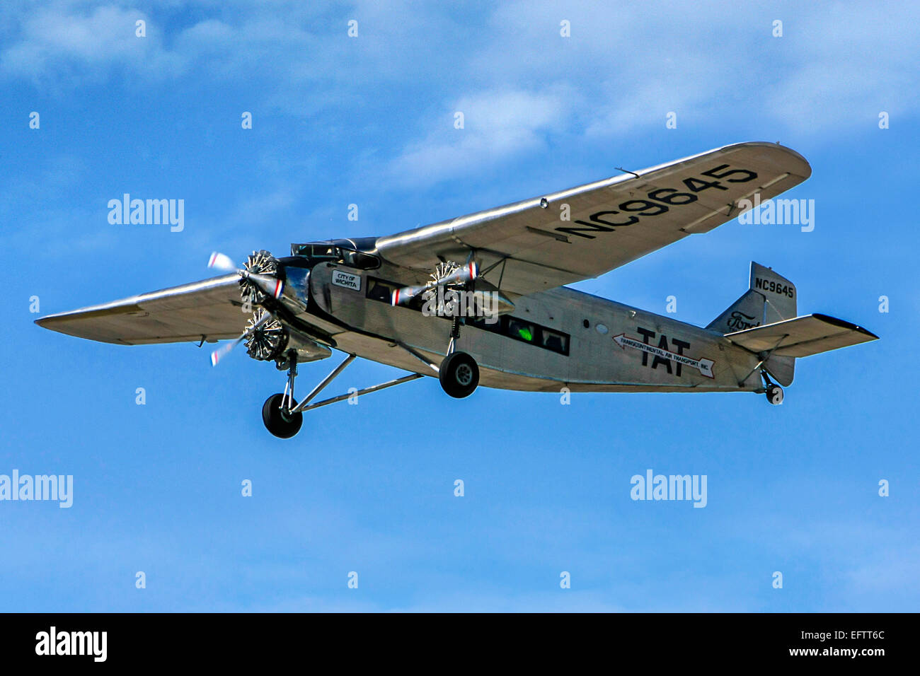 Trimotor plane hi-res stock photography and images - Alamy