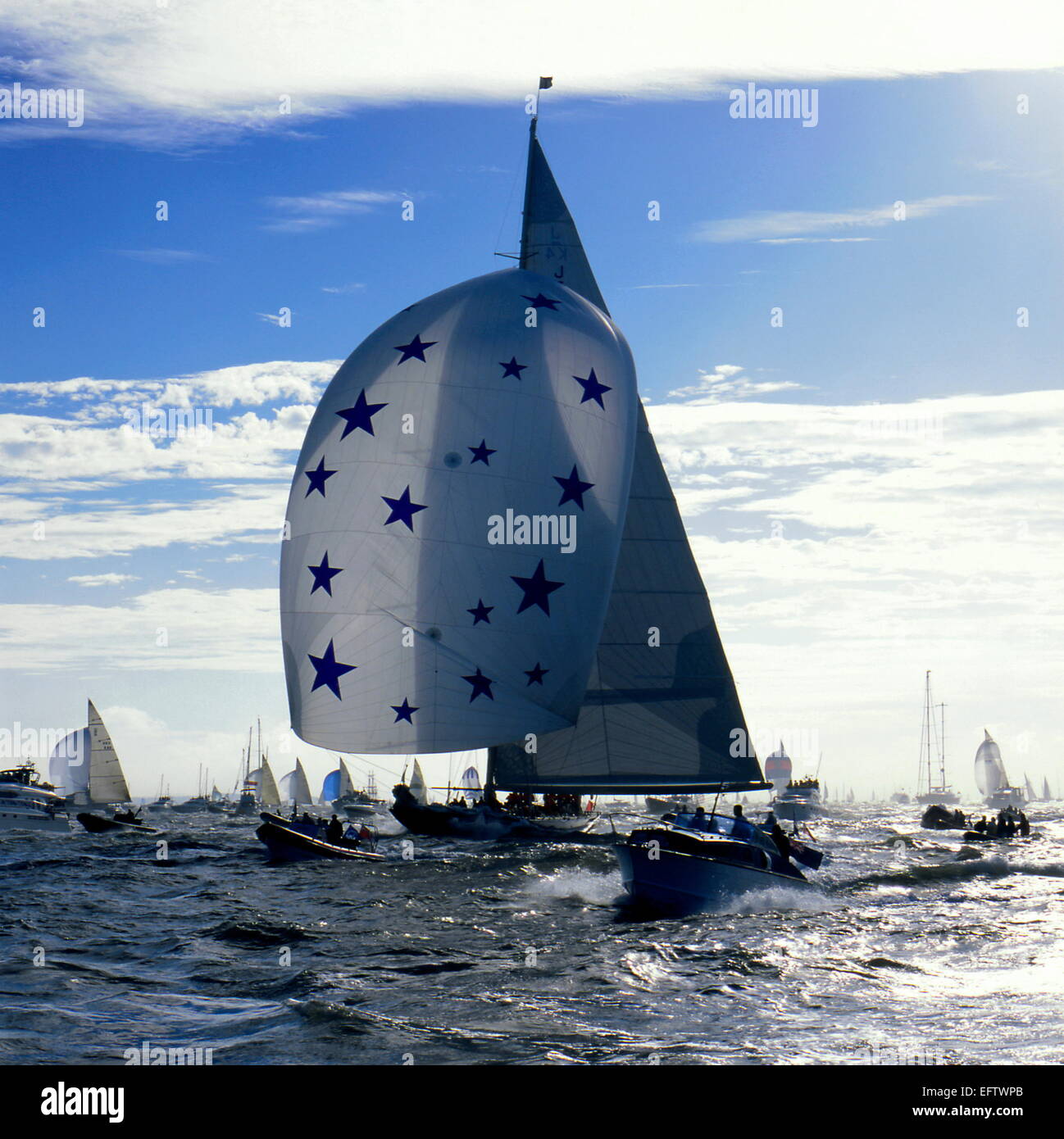 America’s cup yacht race hi-res stock photography and images - Alamy