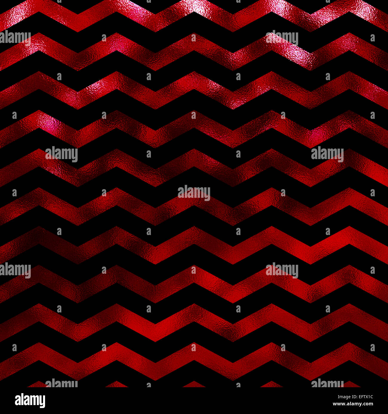 Black And Red Chevron Pattern