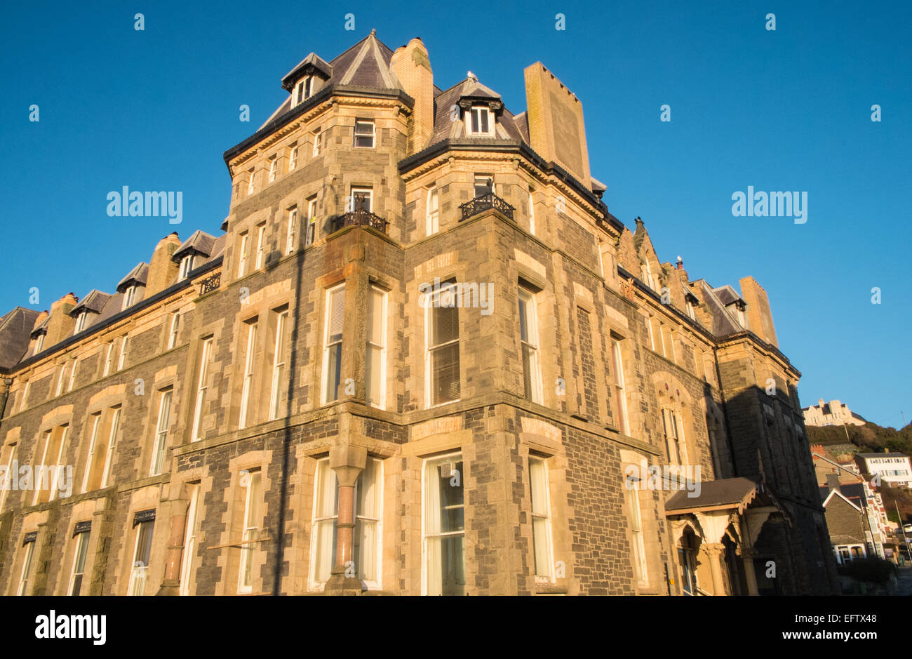 Grade 2 seafront building in Aberystwyth which featured in the TV crime ...
