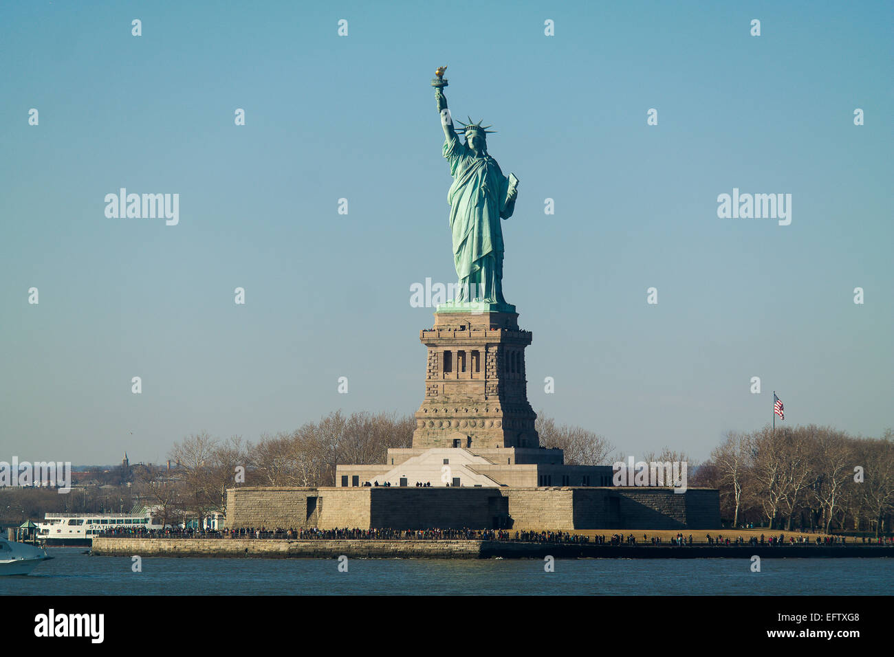 The Statue of Liberty. Manhattan. New York, USA Stock Photo - Alamy