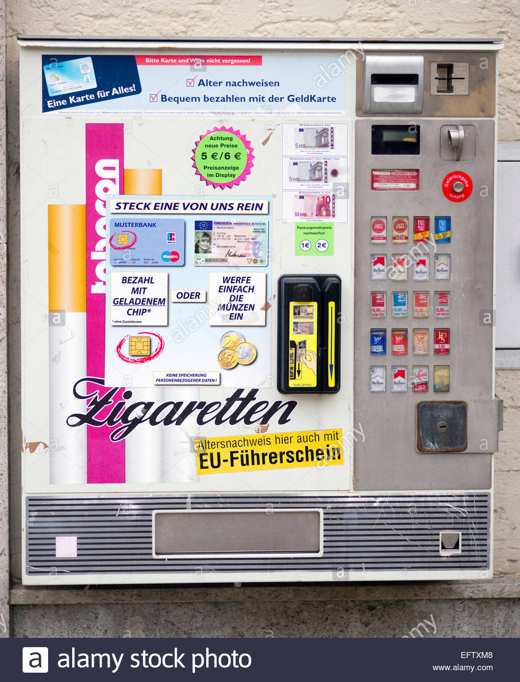 German Cigarette Machine High Resolution Stock Photography and Images ...