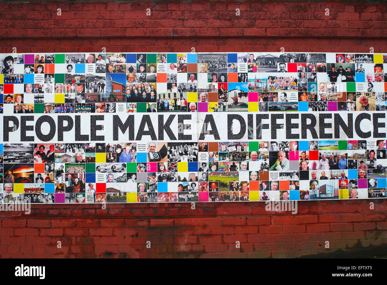 People make a difference Stock Photo - Alamy