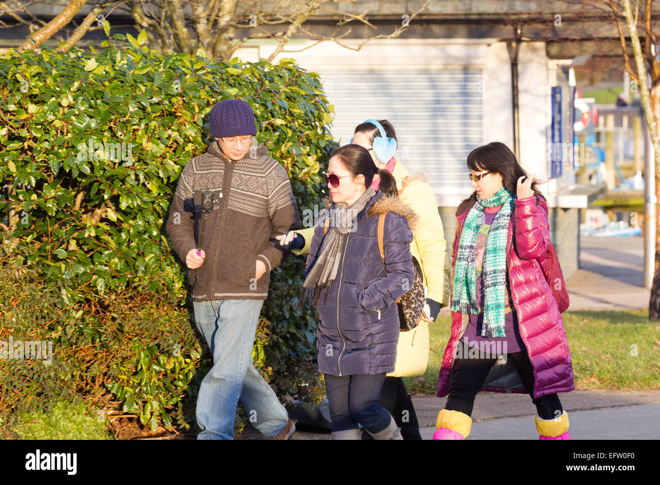 Japanese selfie sticks hi-res stock photography and images - Alamy