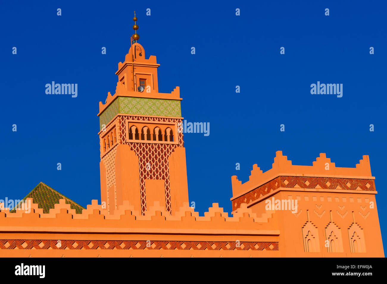 Zagora, Great Mosque, Draa Valley,Souss-Massa-Draa region, Morocco ...