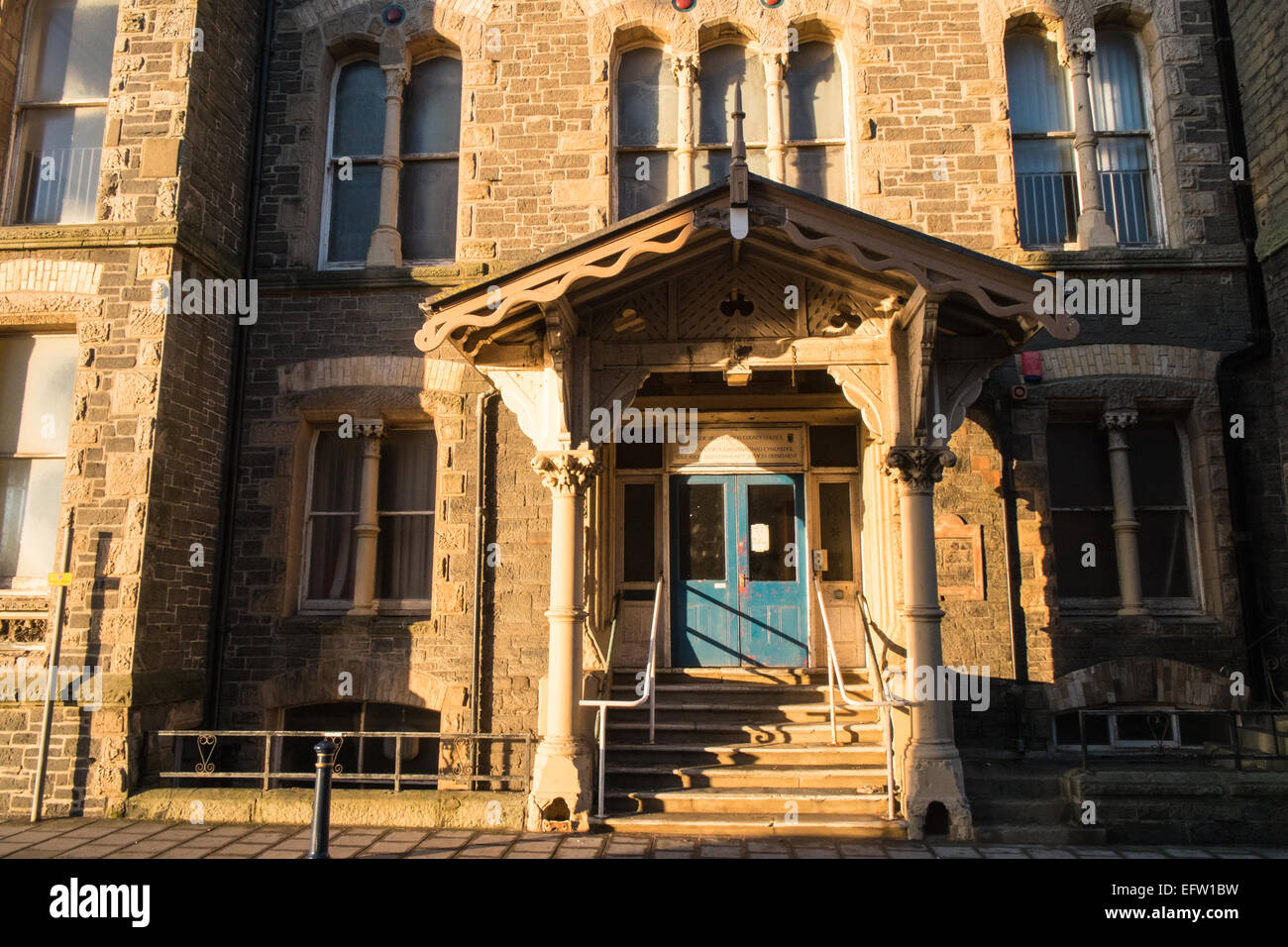 Grade 2 seafront building in Aberystwyth which featured in the TV crime ...