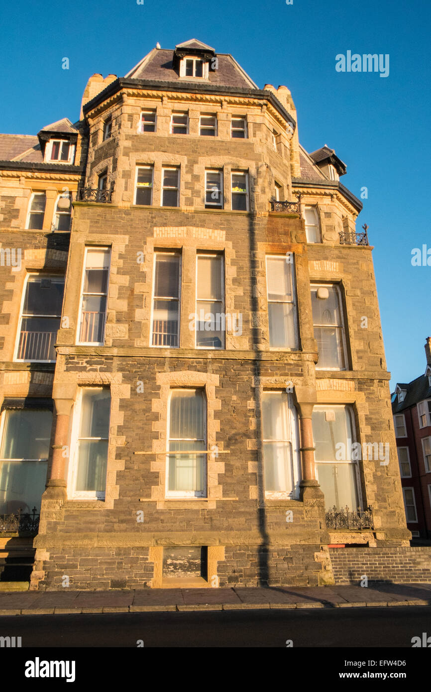 Grade 2 seafront building in Aberystwyth which featured in the TV crime ...