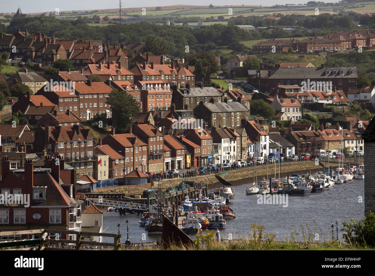 Whitby england hi-res stock photography and images - Alamy