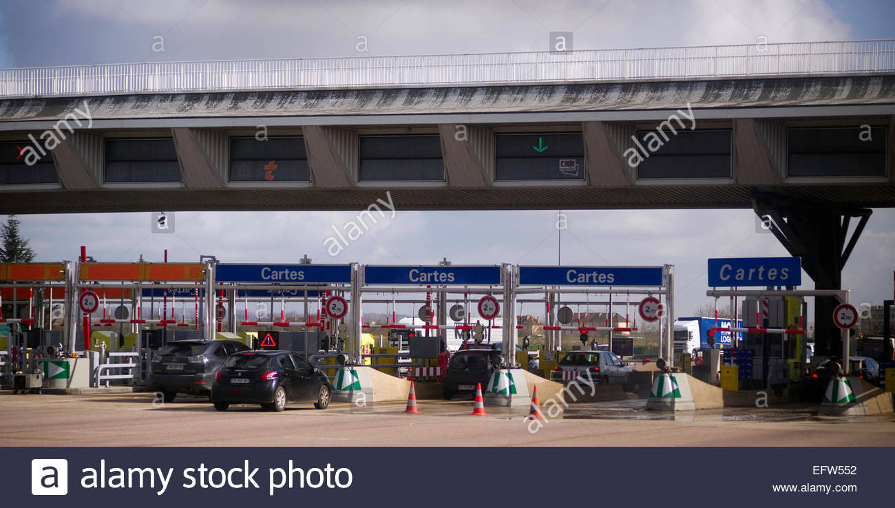 French Toll Booth Stock Photos & French Toll Booth Stock Images - Alamy