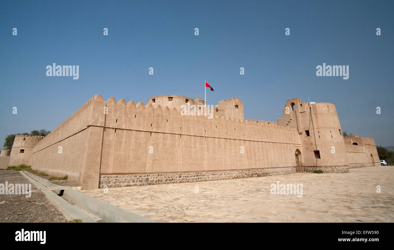 Jabrin Fort Nizwa Oman Stock Photo - Alamy