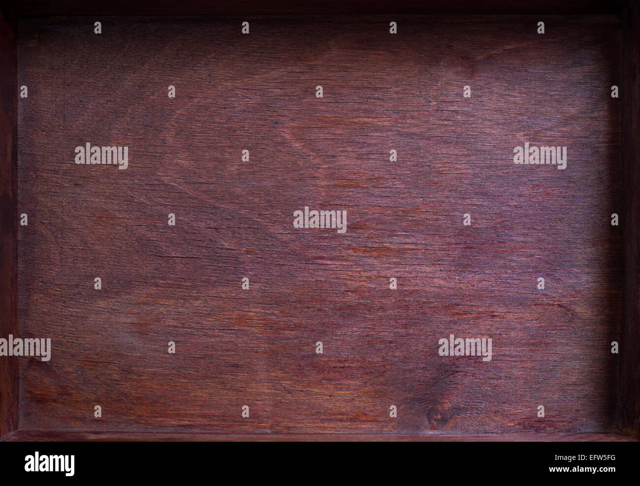Old empty wood box for dark background Stock Photo - Alamy