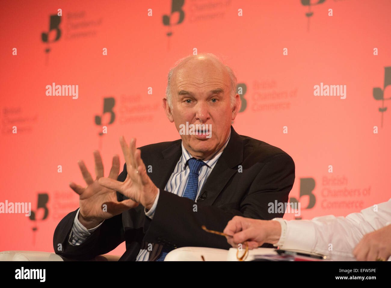 Vince Cable MP speaking at British Chambers of Commerce annual ...