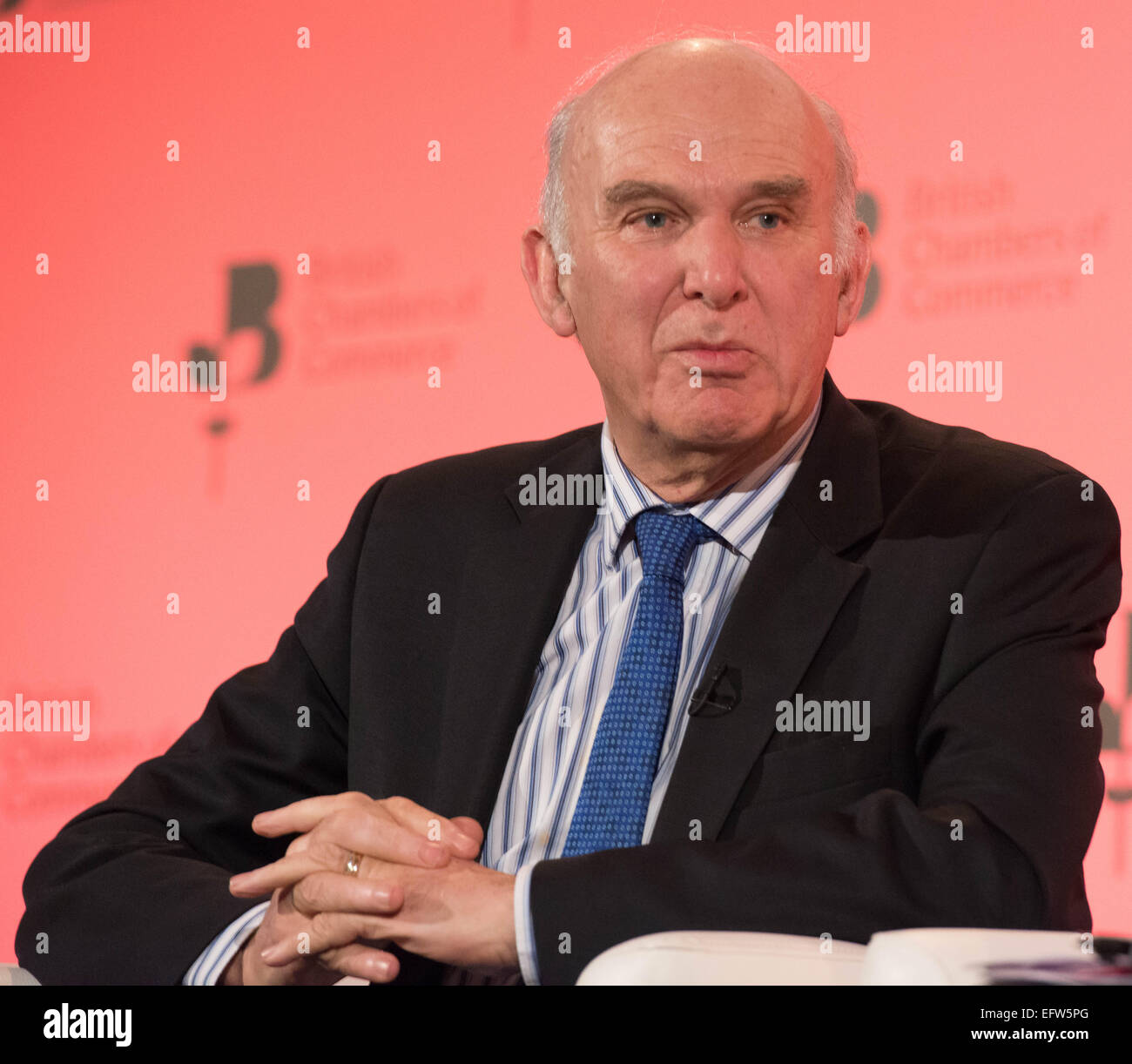 Vince Cable MP speaking at British Chambers of Commerce annual ...