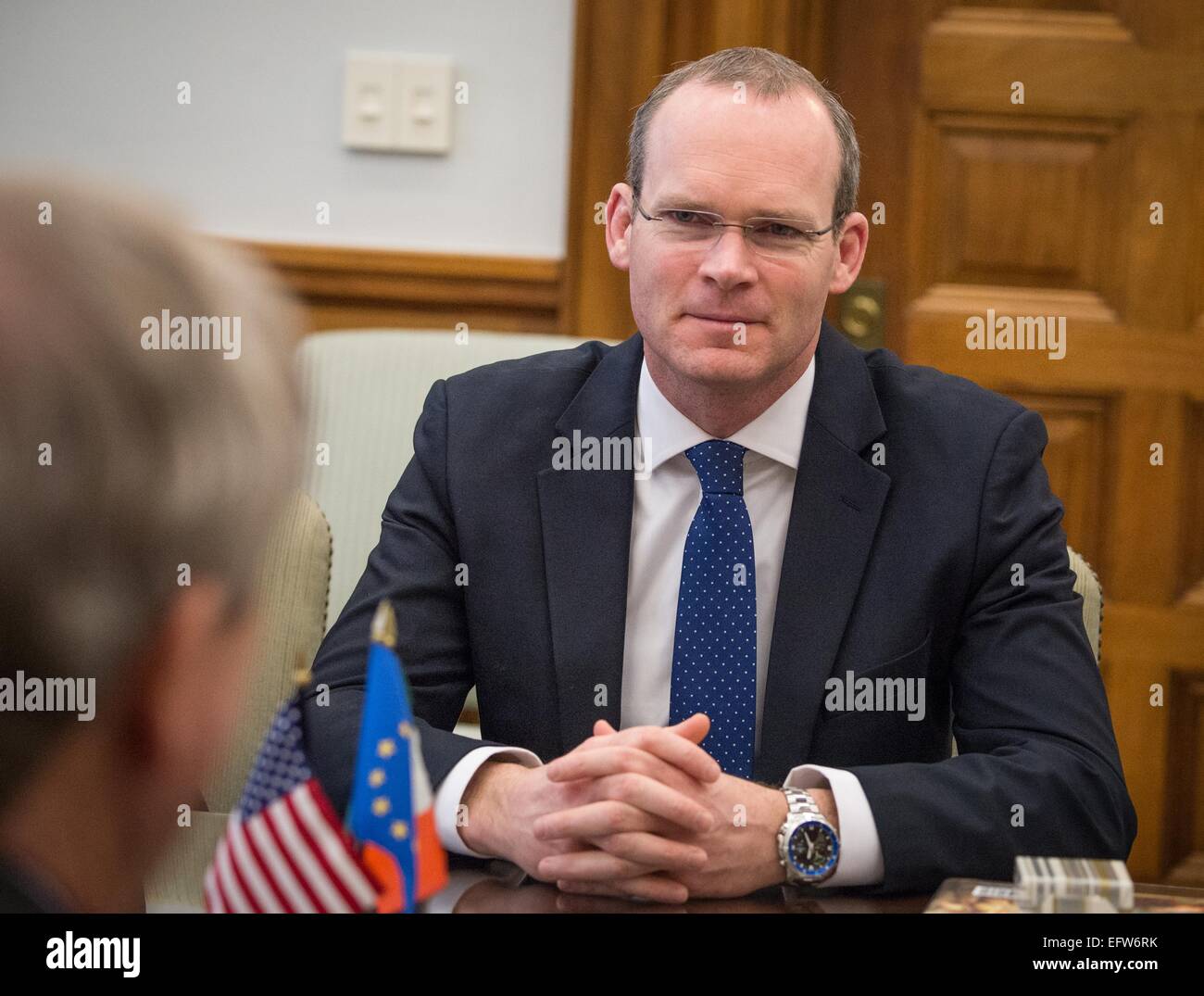 Minister simon coveney hi-res stock photography and images - Alamy