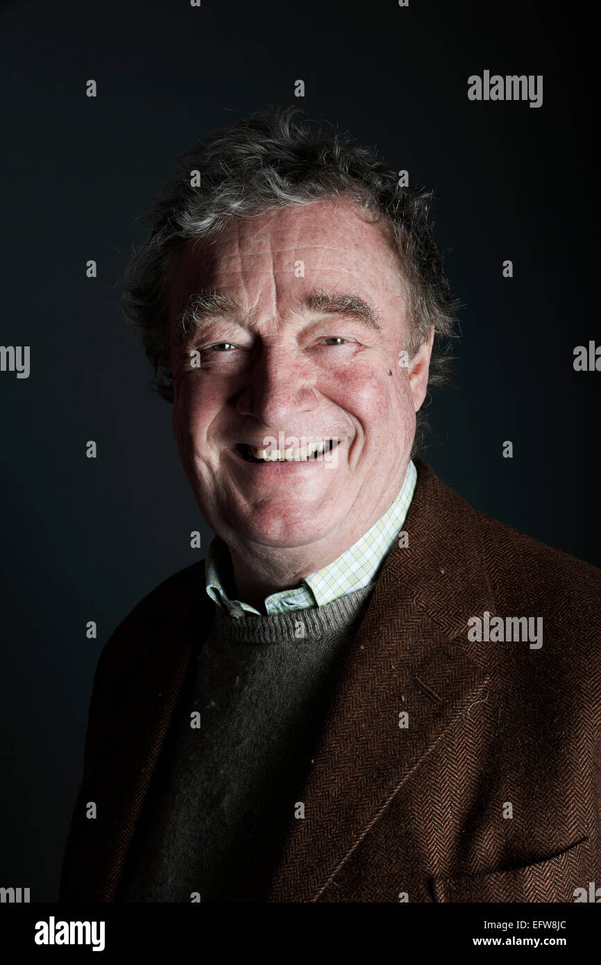 Christopher Simon Sykes at the Oldie Literary Lunch 10-02-15 Stock ...