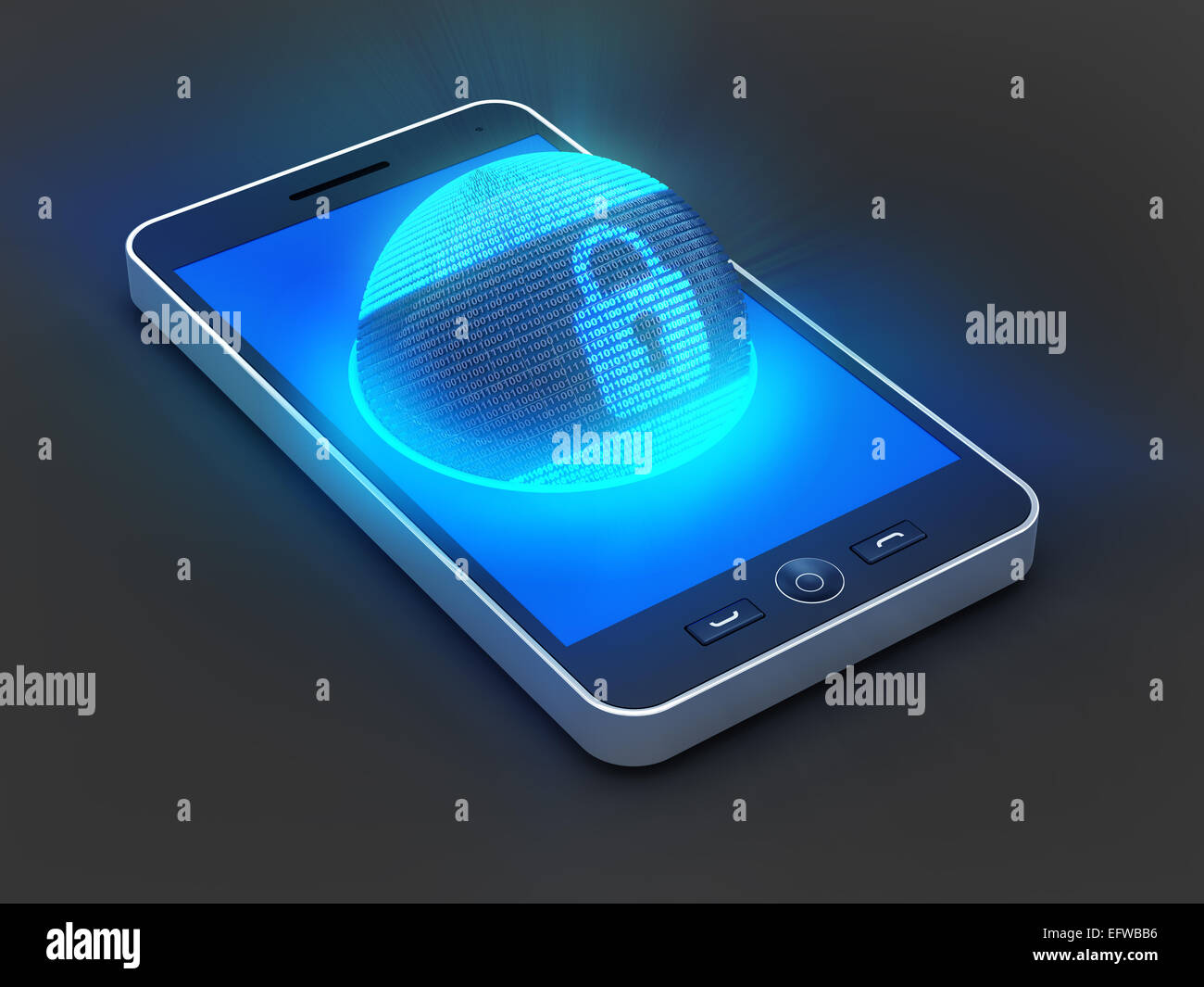 Lock smartphone icon element hi-res stock photography and images - Alamy