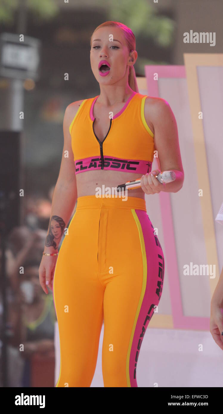 Iggy Azalea performs live on NBC's 'The Today Show' for the Toyota ...