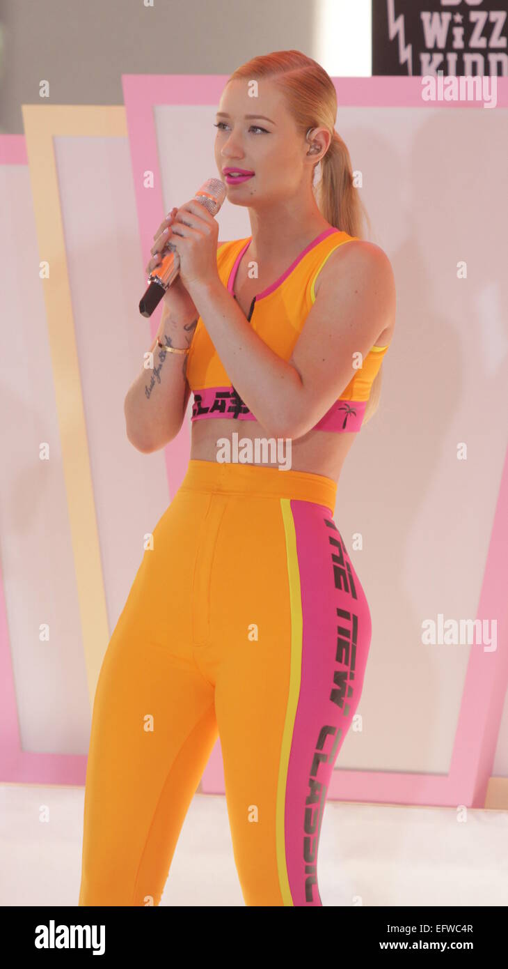 Iggy Azalea performs live on NBC's 'The Today Show' for the Toyota ...
