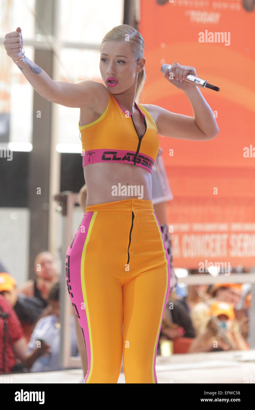 Iggy Azalea performs live on NBC's 'The Today Show' for the Toyota ...