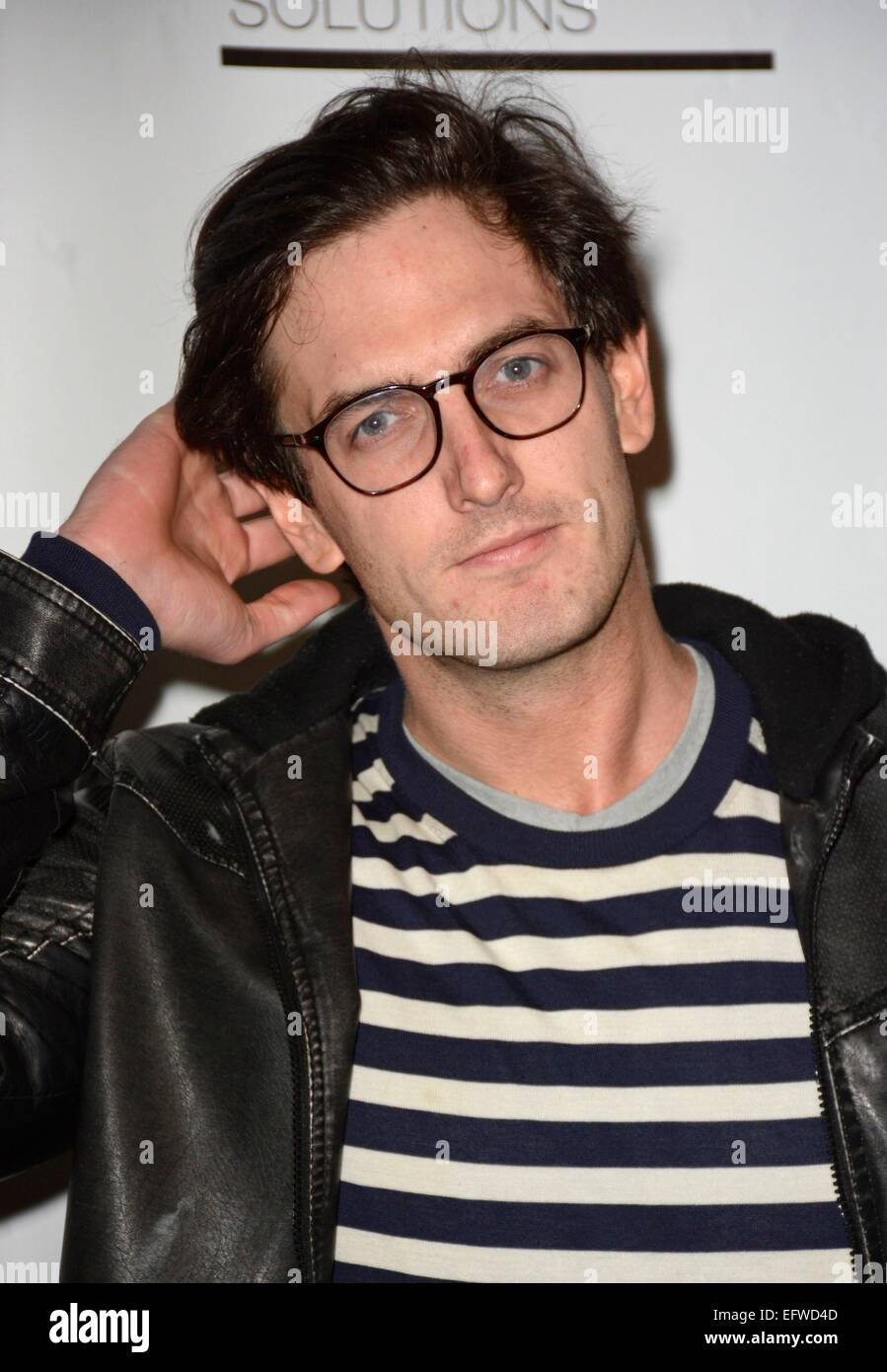 New York, NY, USA. 10th Feb, 2015. Andrew Jenks at arrivals for Not One ...