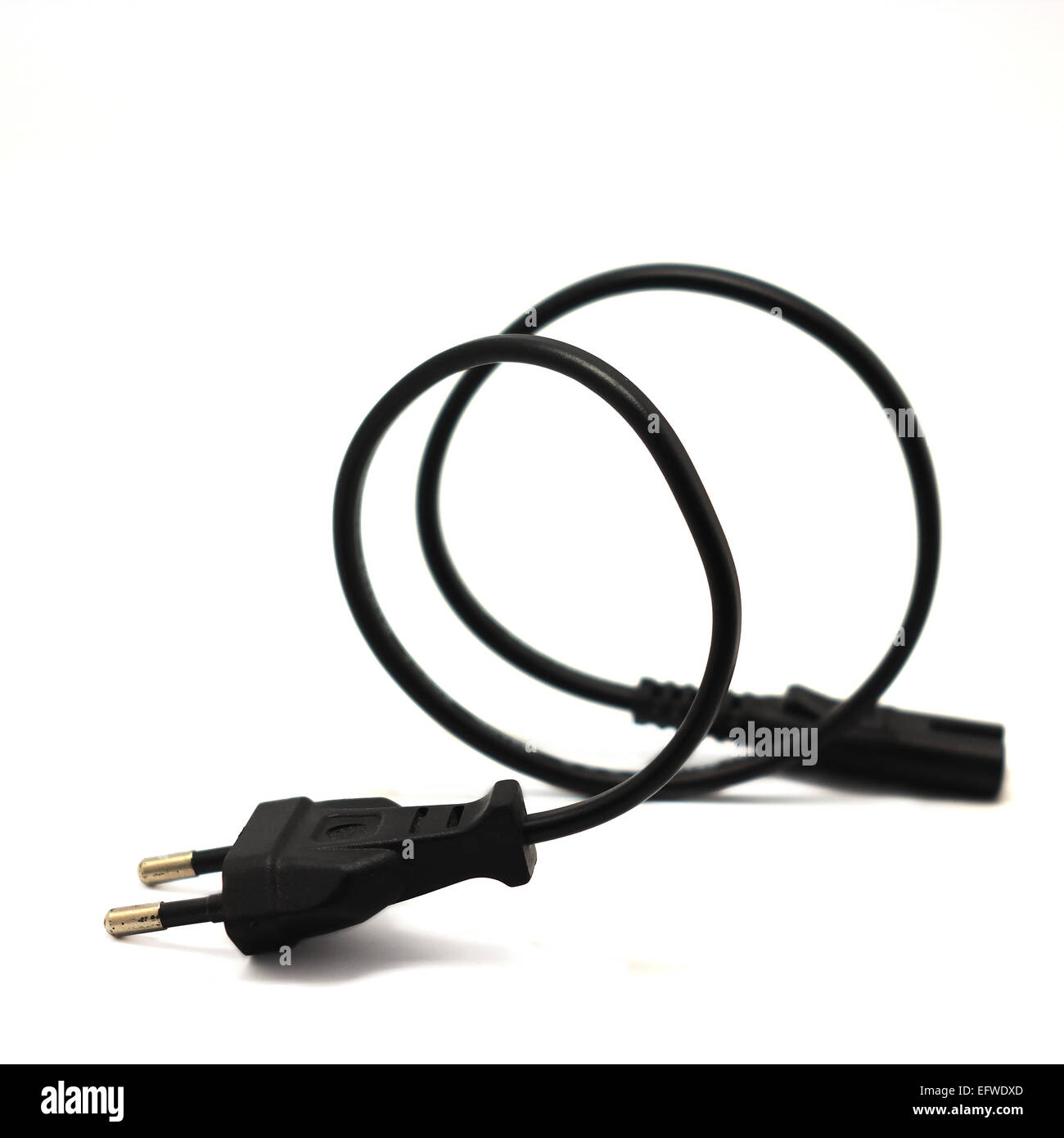 electrical plug isolated on white background Stock Photo - Alamy