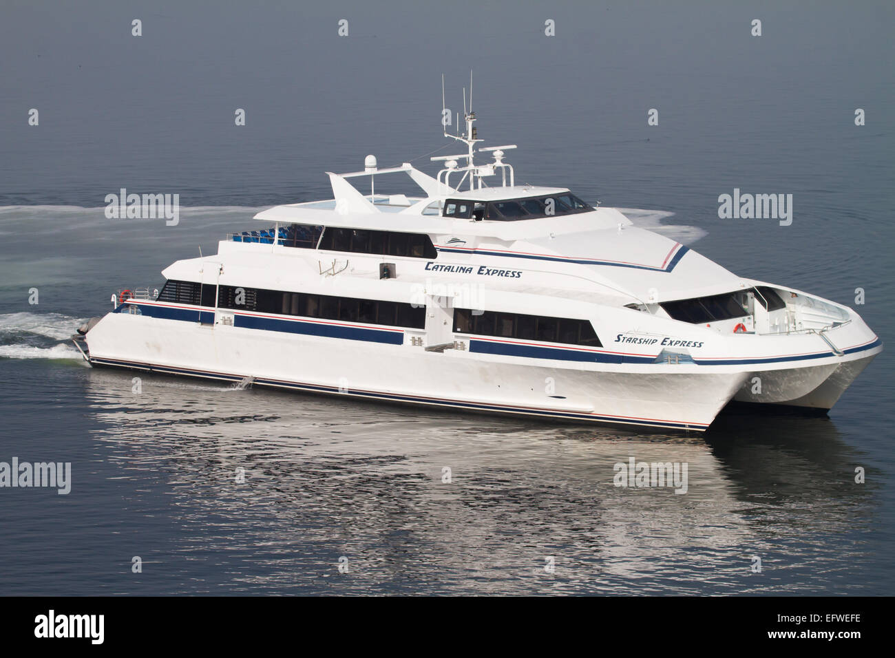 The Starship Express part of the Catalina Express fleet high speed ...