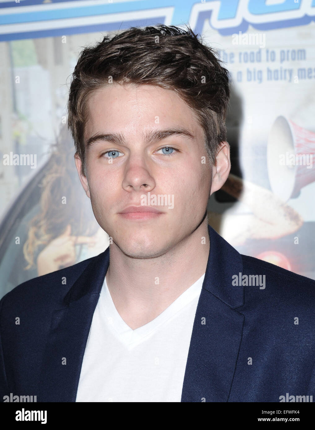 Los Angeles, California, USA. 10th Feb, 2015. Jake Manley attending the ...