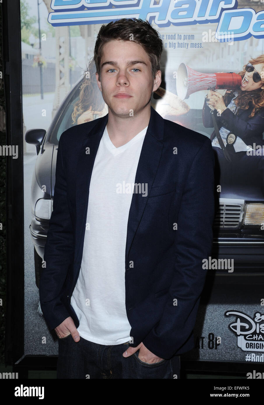 Los Angeles, California, USA. 10th Feb, 2015. Jake Manley attending the ...